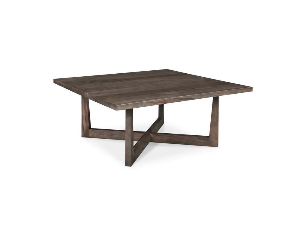 Bassett Furniture 6021-0615 Benchmade Maple Square Cocktail Table ...