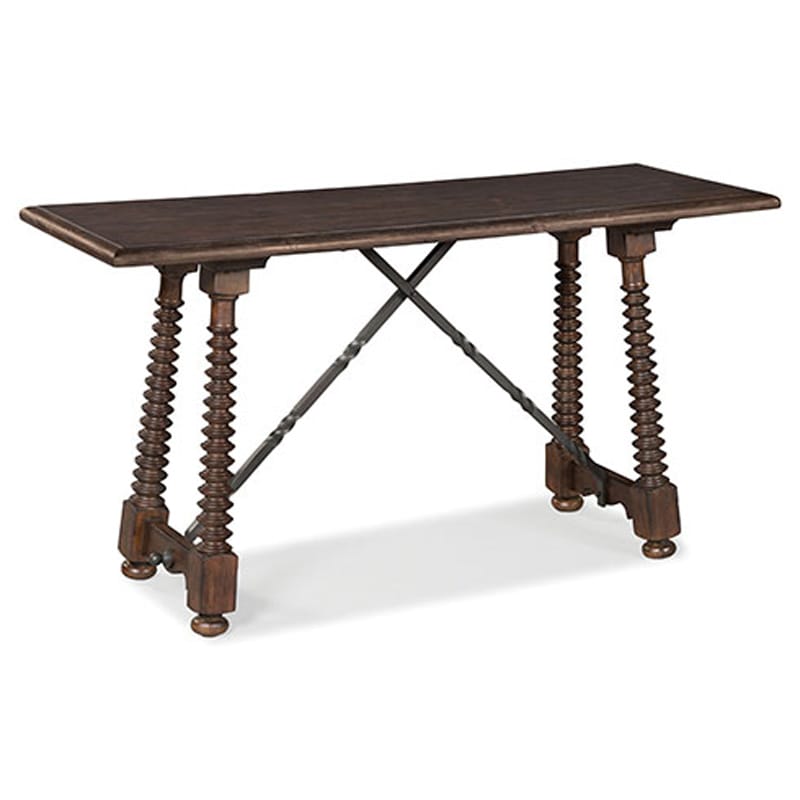 Fairfield 8109-96 Hall Console Table - Hickory Park Furniture